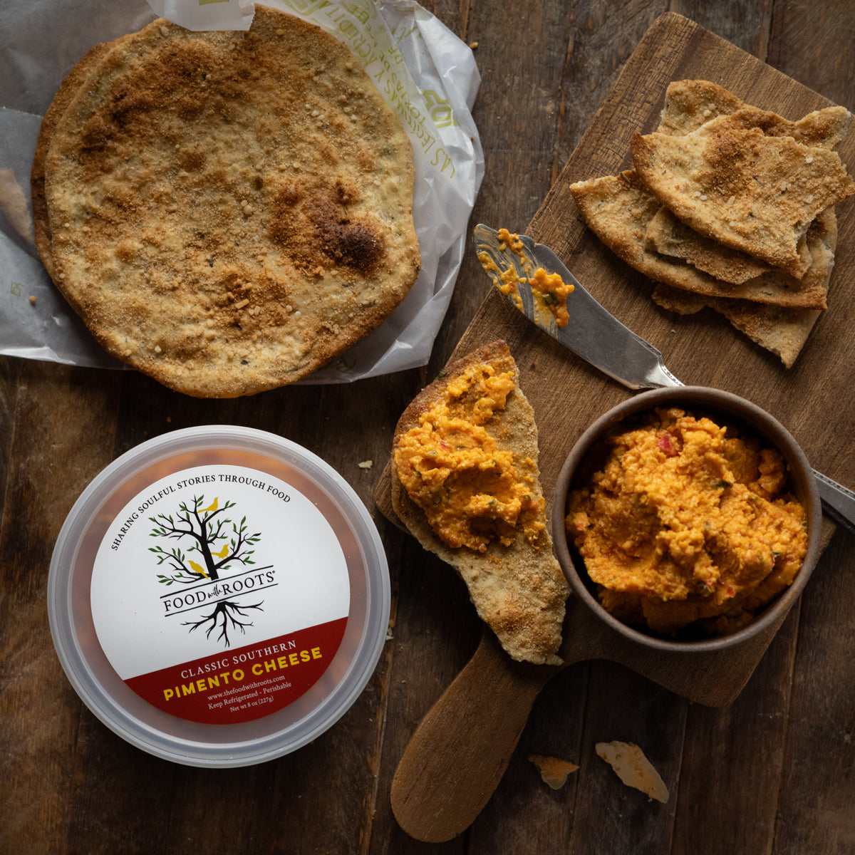Southern Pimento Cheese 3 pack, 8oz – Food with Roots