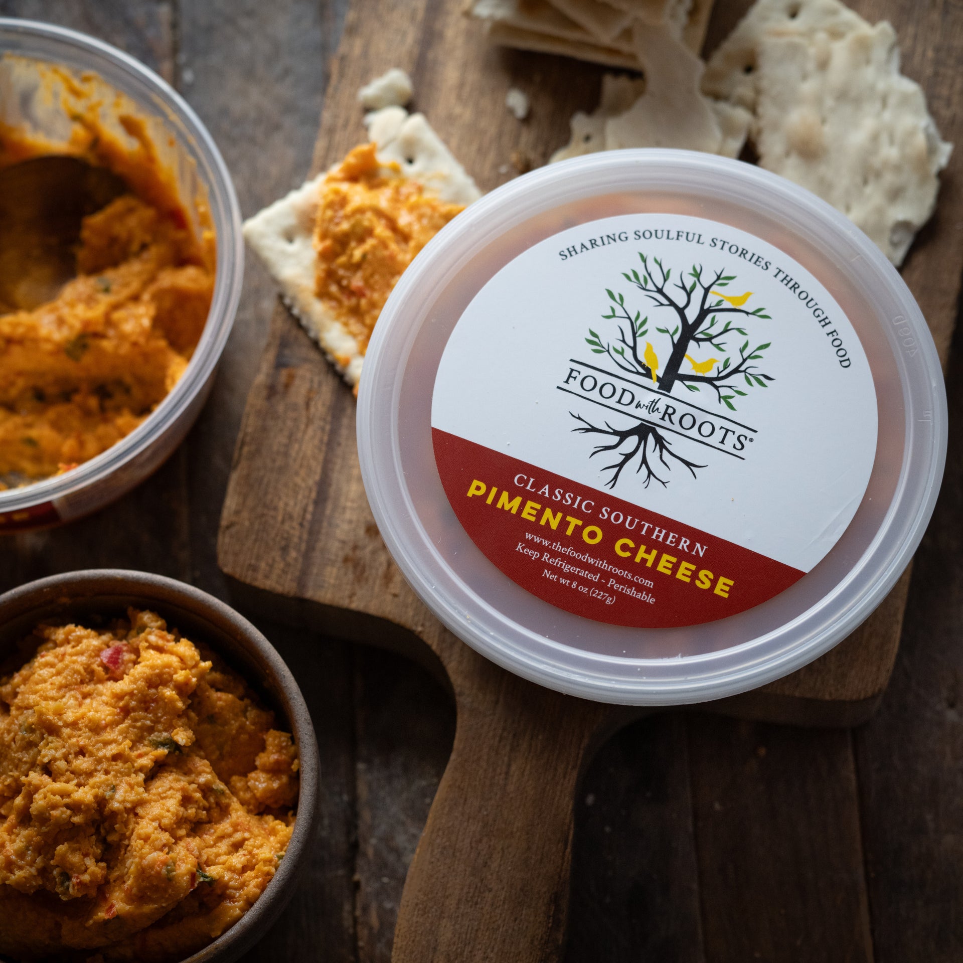 Southern Pimento Cheese 3 pack, 8oz – Food with Roots