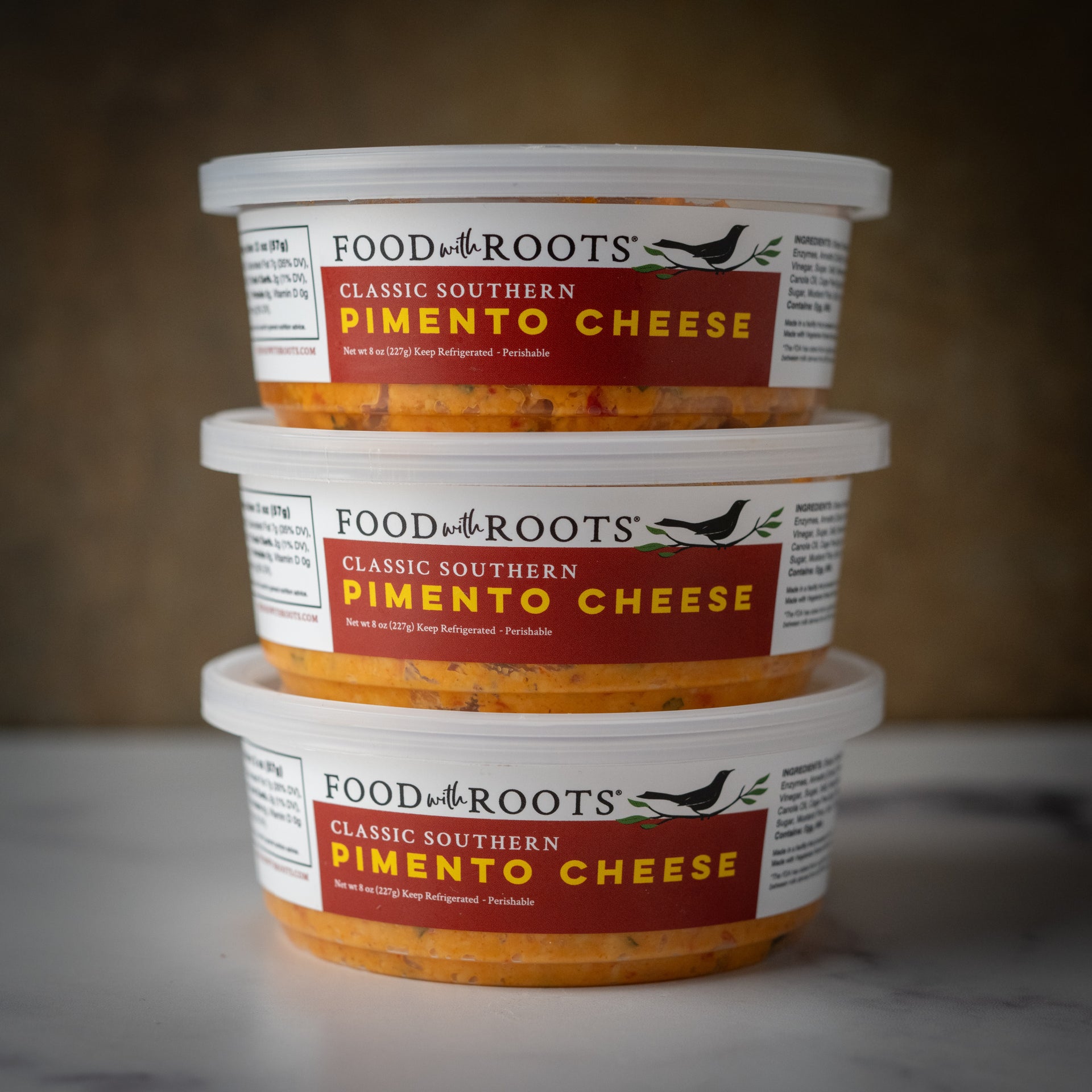 Southern Pimento Cheese 3 pack, 8oz – Food with Roots